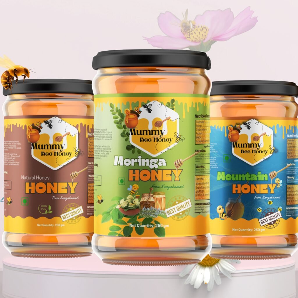 Floral Honey Combo – Out Of Stock – Mummy Bee Honey