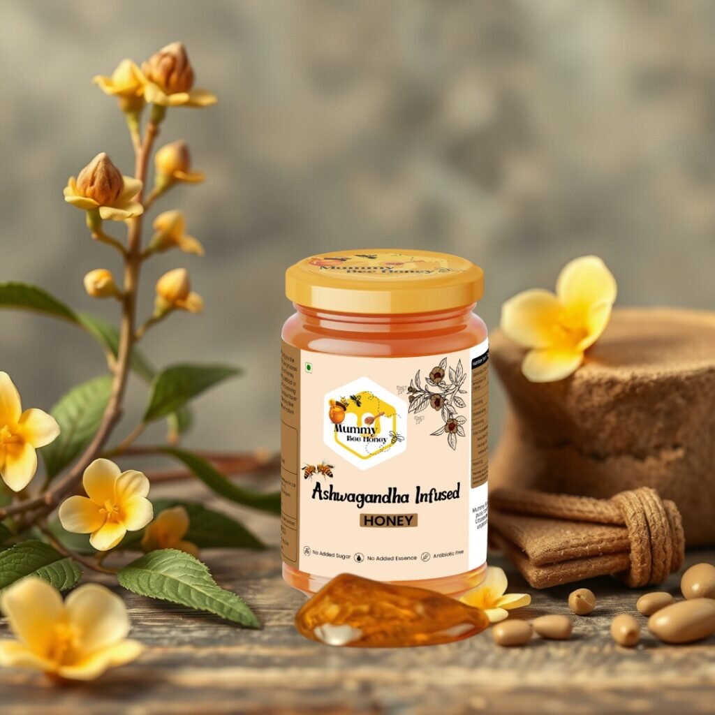 Ashwagandha Infused Honey – Mummy Bee Honey